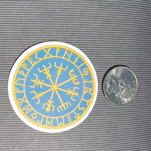 Hand Crafted | Design | Runes Nordic Viking Old Norse God Warrior ...